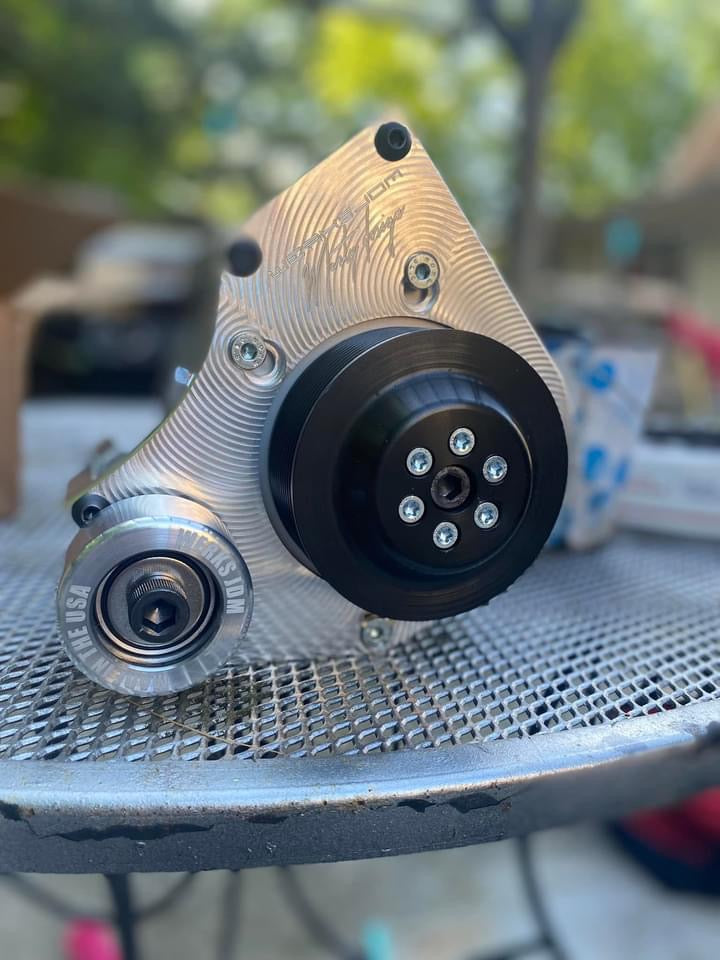 MDP Rotrex K-Series Bracket With Pulley - Bottom Mount – Werks jdm store